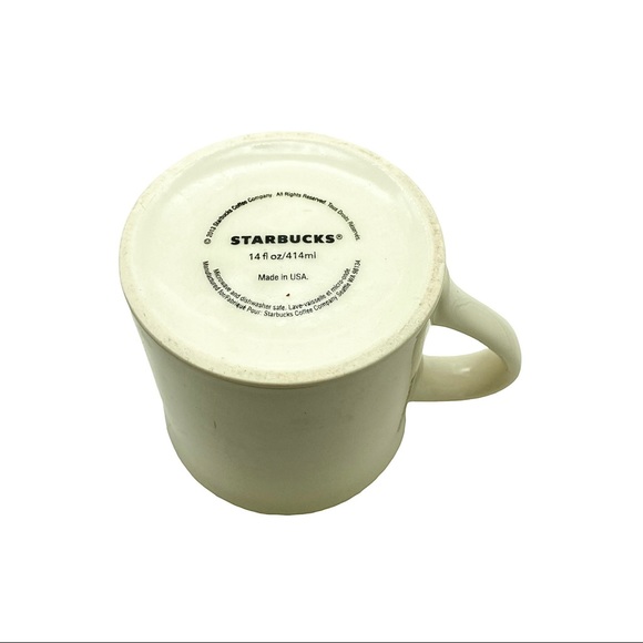 Starbucks | Dining | Starbucks Green Logo Coffee Mug 23 Porcelain Cup ...